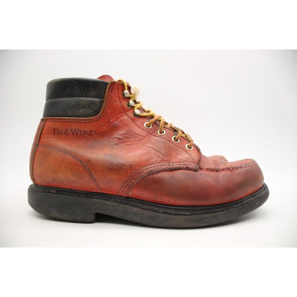 Red Wing 202 Supersole Moc Toe 6" Men's Size 10.5 E L… - Gem